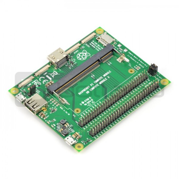 RPI 3 Compute Module Dev Kit: Raspberry Pi CM3 - Electronic components ...
