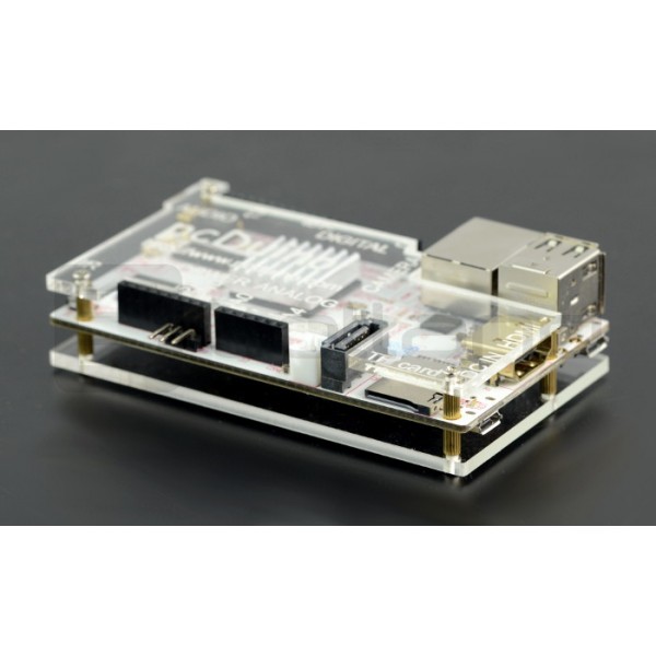 Acrylic Clear Enclosure for pcDuino3 Nano - Electronic components parts