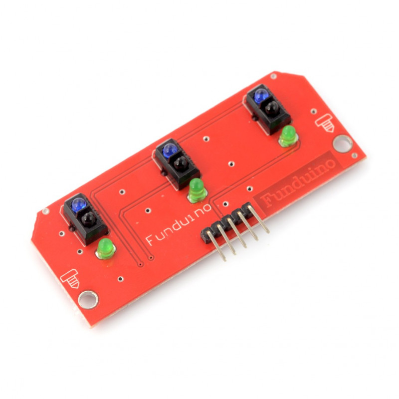 Strip with reflective sensors - 3-channel - - Electronic components parts