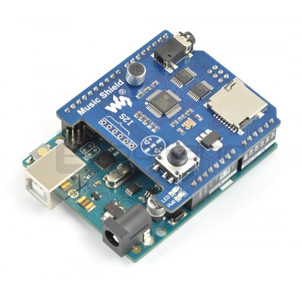 Waveshare VS1053B MP3 - Music Shield for Arduino* - Electronic ...