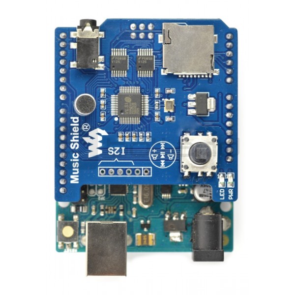 Waveshare VS1053B MP3 - Music Shield for Arduino* - Electronic ...