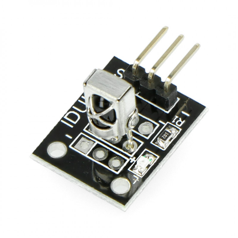 Module KY-022 - infrared receiver 1838 - 38kHz - Electronic components ...