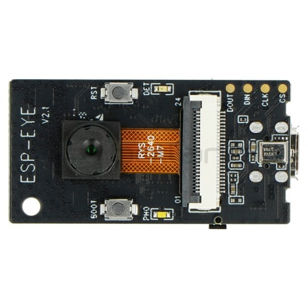 ESP-EYE - image and speech recognition - 2mpx - Electronic components parts