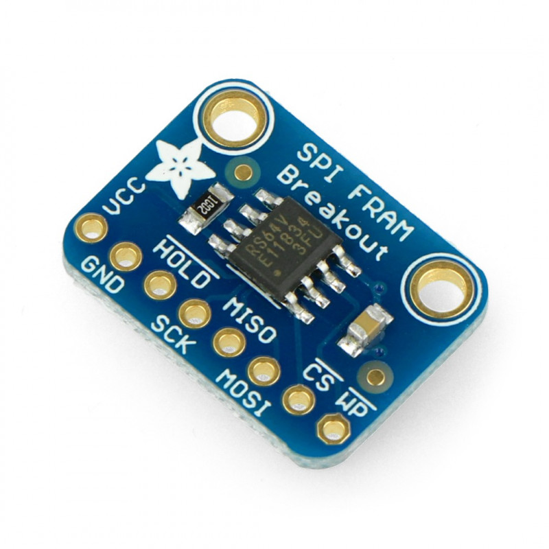 Adafruit MB85RS64V - 64Kb / 8KB FRAM non-volatile - Electronic ...