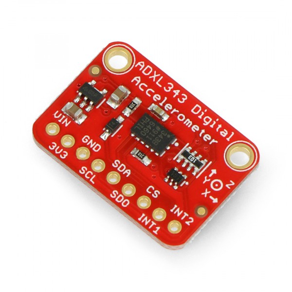 ADXL343 3-axis I2C / SPI digital accelerator - - Electronic components ...