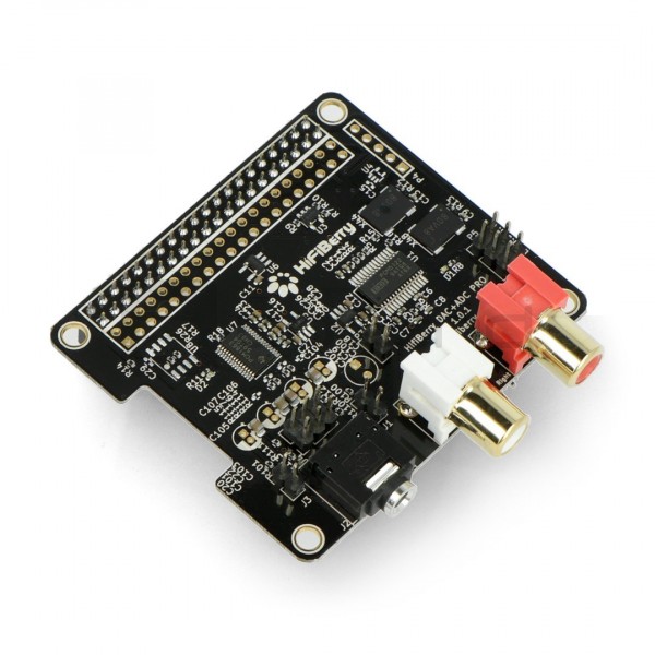 HiFiBerry DAC+ ADC Pro - sound card for Raspberry - Electronic ...