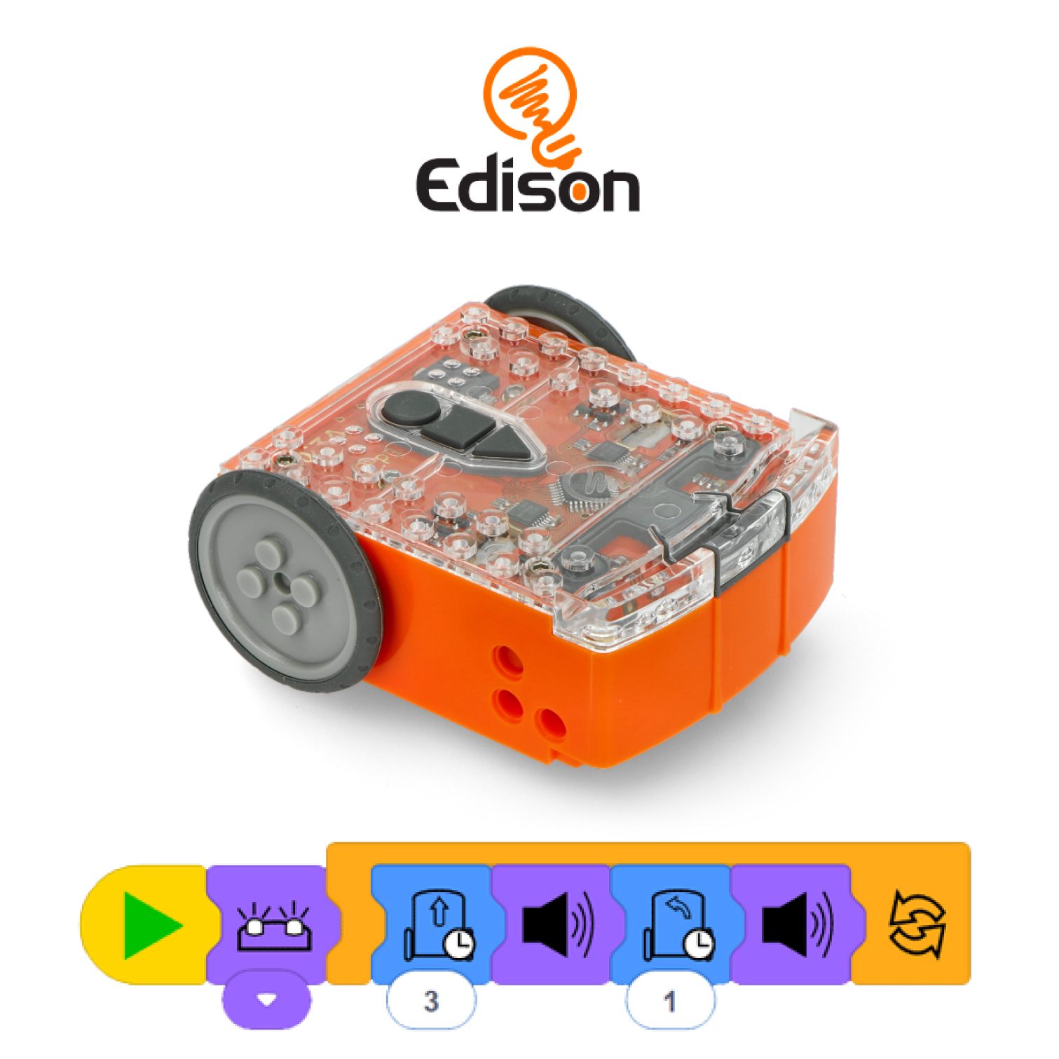 Robot edukacyjny Edison v.2.0 - początki z robotyką - Botland