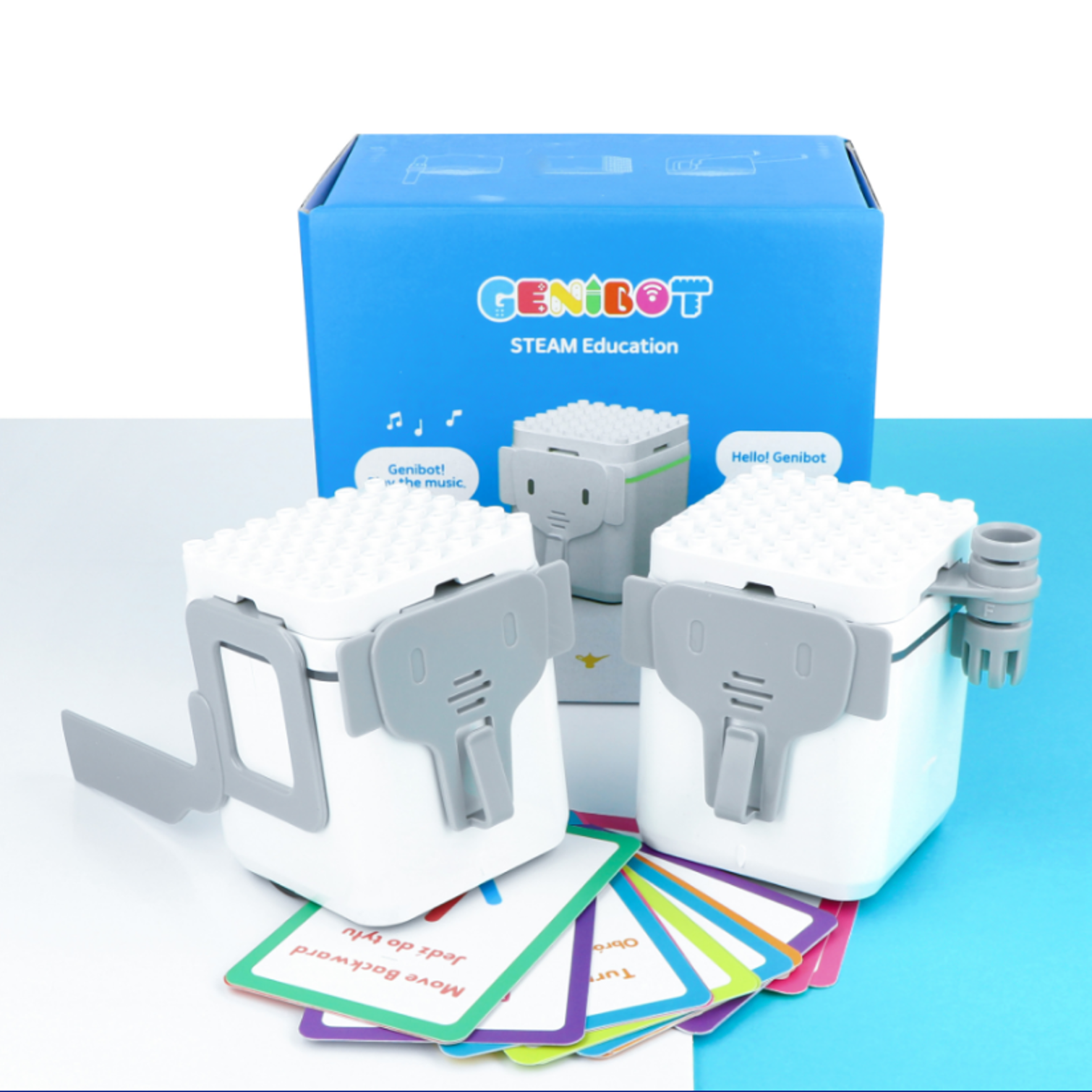 Genibot - programowalny robot edukacyjny + akcesoria - Botland