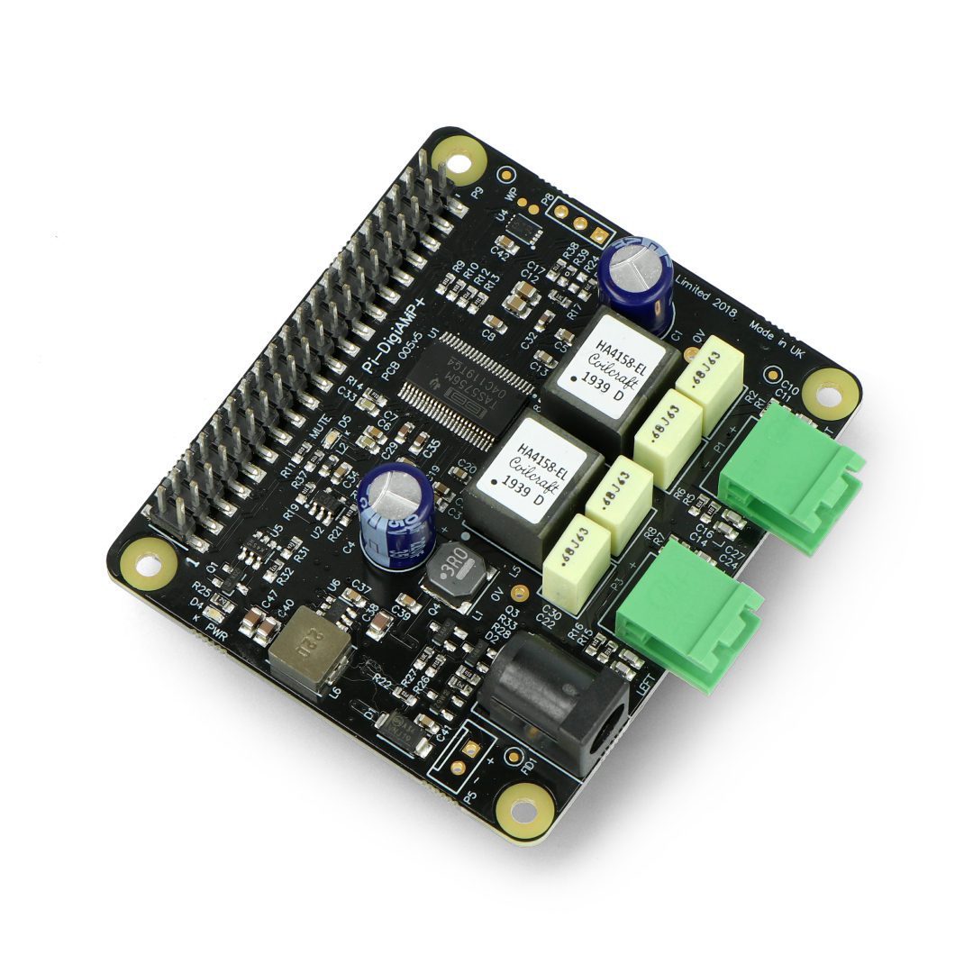 Karty dźwiękowe IQaudIO do Raspberry Pi - DigiAMP+, DAC+, DAC Pro ...