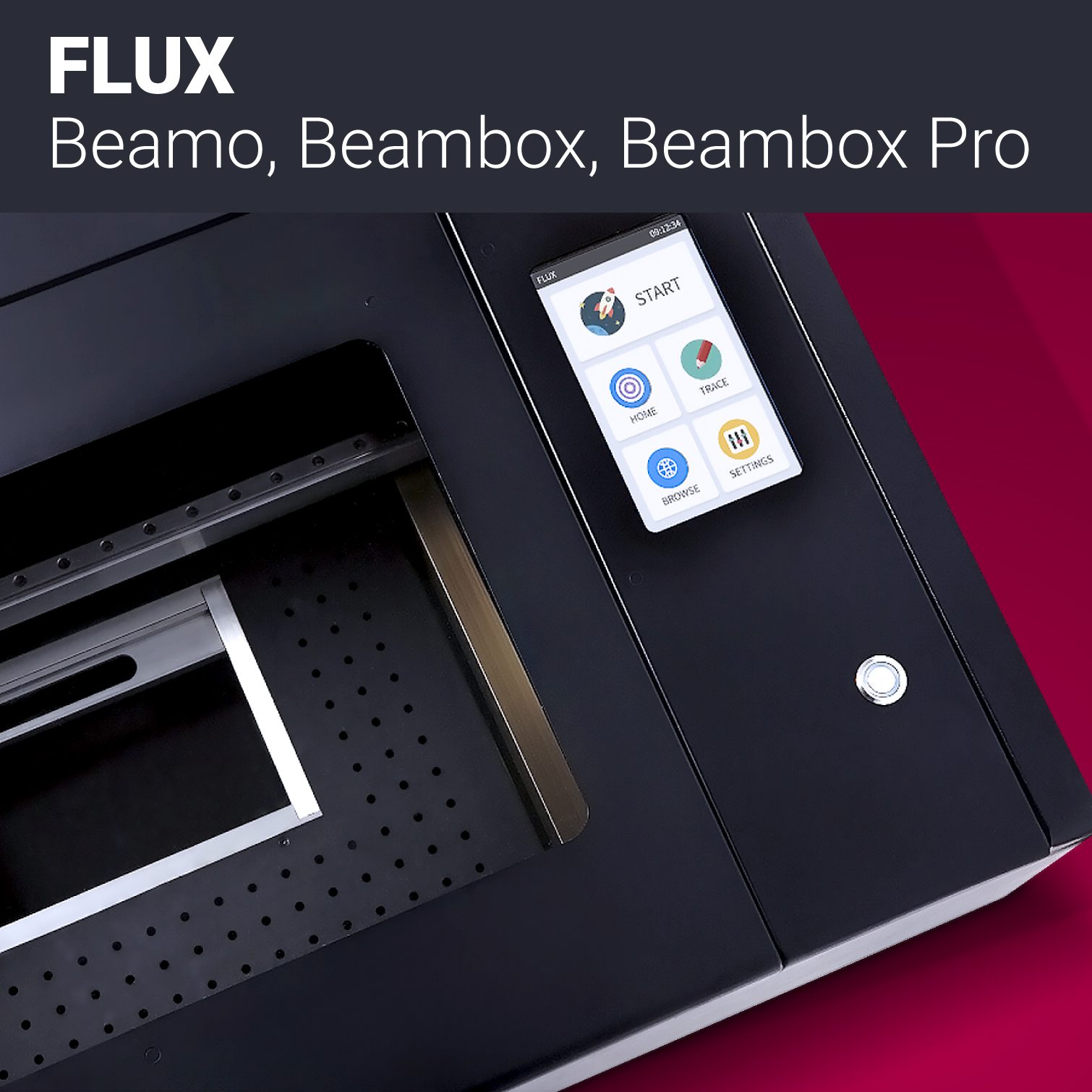 Grawerki i wycinarki laserowe FLUX - Beamo, Beambox, Beambox Pro - Botland