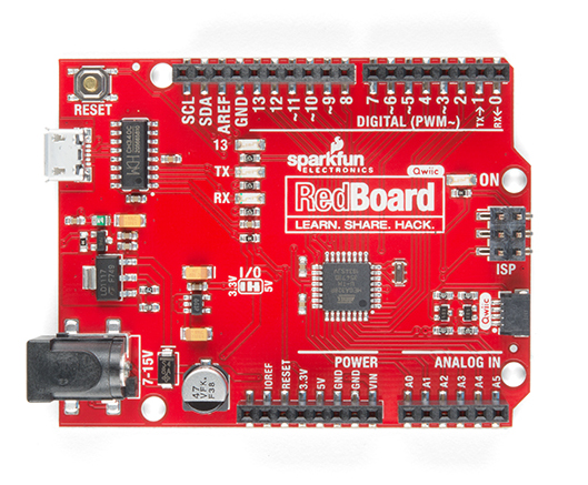 SparkFun RedBoard Qwiic - Arduino compatible_ - Electronic components parts