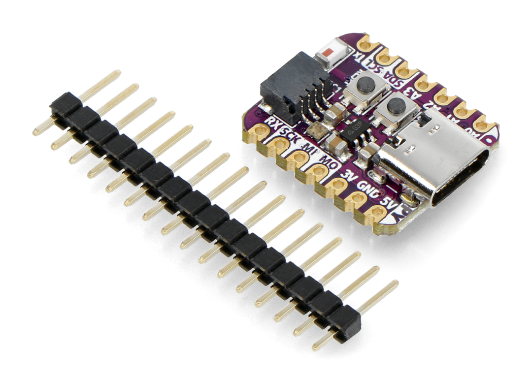 Adafruit QT Py ESP32-S2 WiFi - moduł WiFi ze złączem STEMMA QT/Qwiic ...