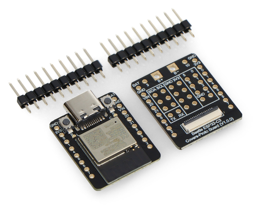 Beetle Esp32 C3 Risc V Z Mikrokontrolerem Espressif Esp32 C3 Risc V Wifi Bluetooth