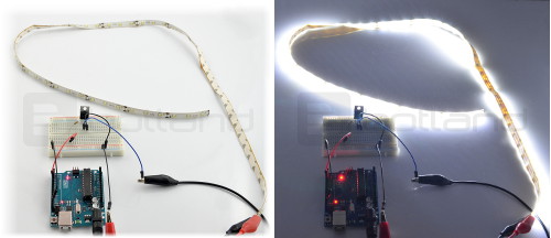 Control LED strip with Arduino Botland - Robotic Shop