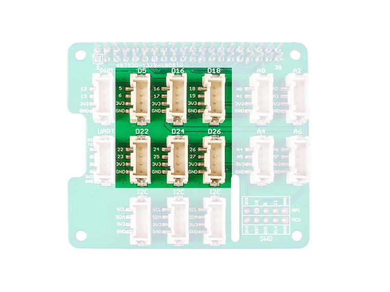 Grove Base Hat dla Raspberry Pi Botland - Sklep dla robotyków
