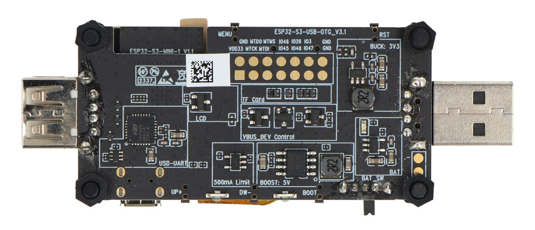 ESP32-S3-USB-OTG - USB Host/Device - WiFi/Bluetooth/microSD - development board with ESP32-S3 ...